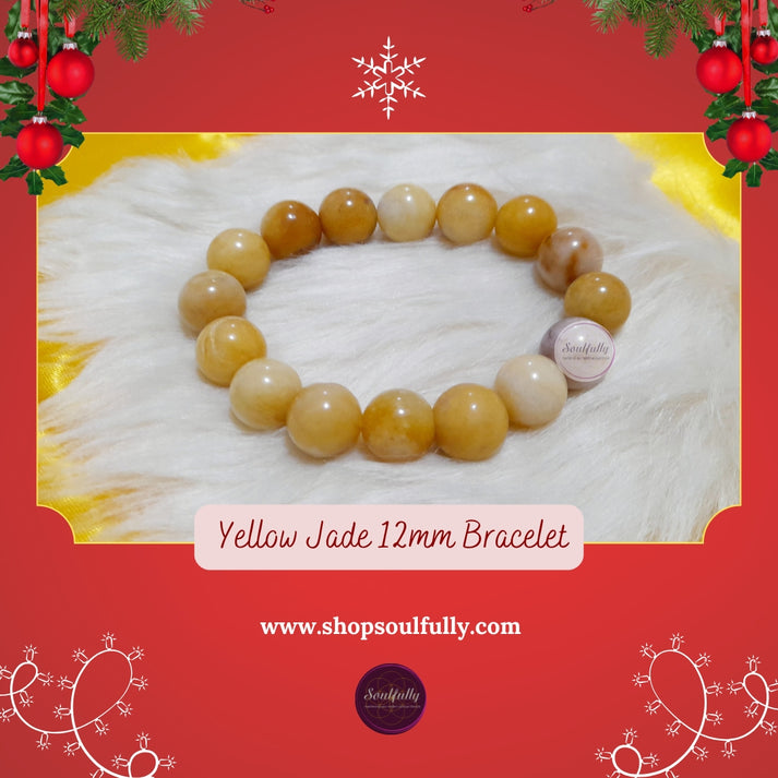 Jade, Yellow Jade Bracelet – Shop Soulfully